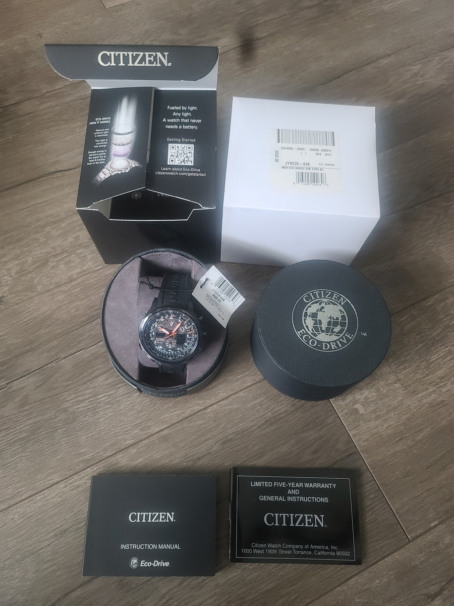 Citizen Eco-Drive Mens Skyhawk AT Navihawk JY8035-04E – HMEWatch